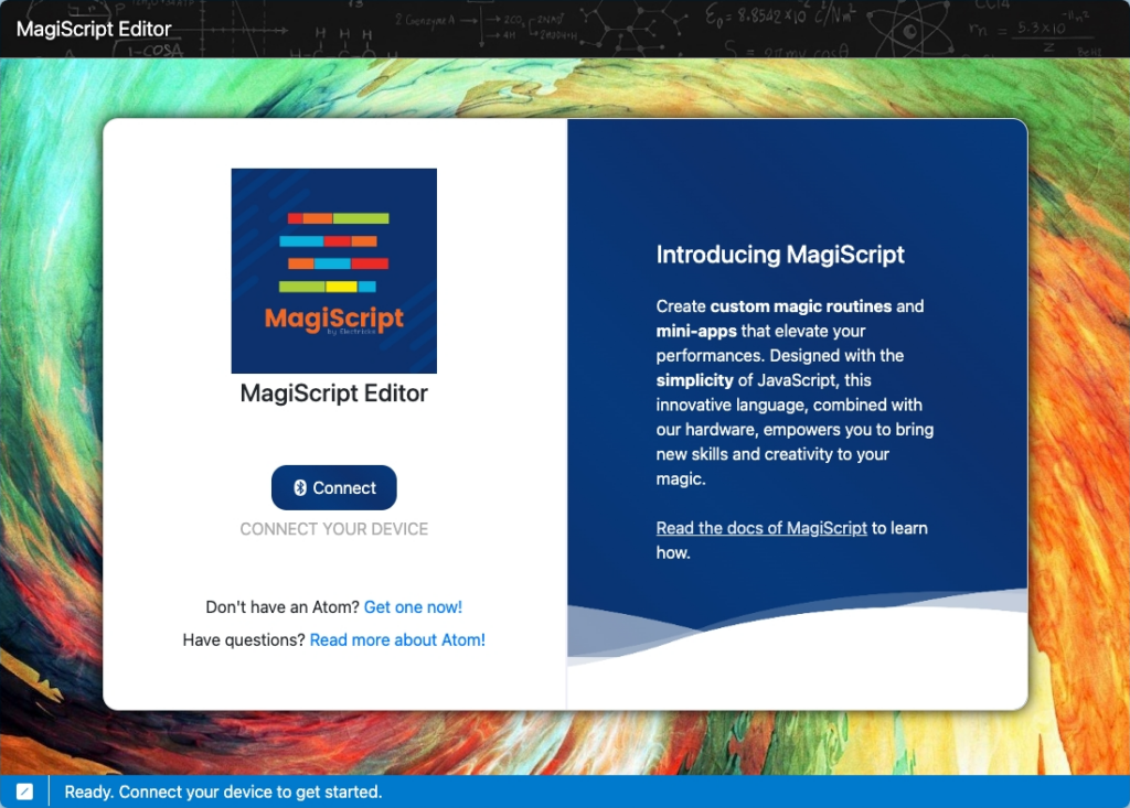 Basics • MagiScript • Electricks Magic Shop