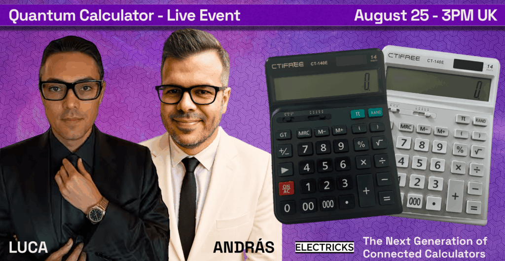 Luca Volpe's Group Quantum Deal • Electricks Magic Shop